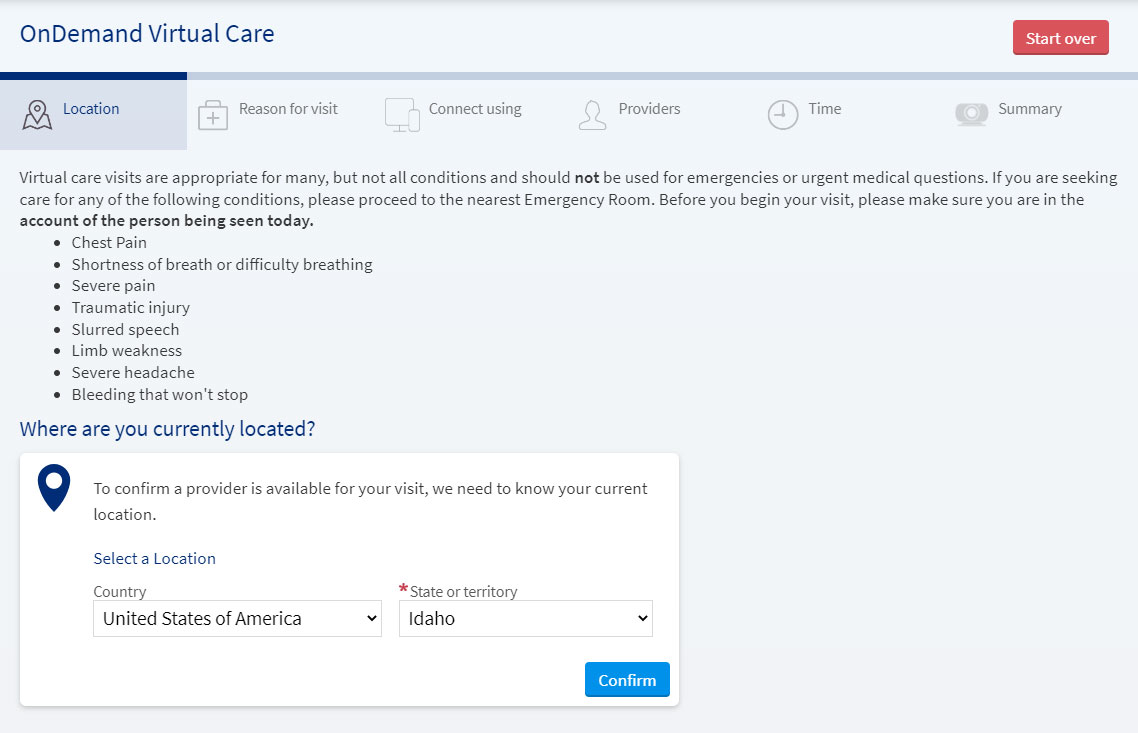 St Lukes Mychart On Demand Virtual Care Access Steps