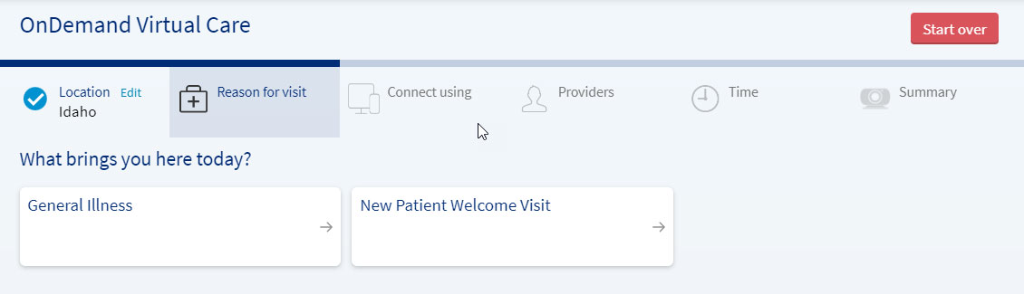 St Lukes Mychart On Demand Virtual Care Access Steps
